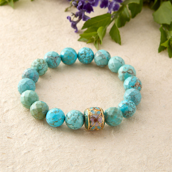 PEACE FLOWER BRACELET – Silver & Sage Jewelry