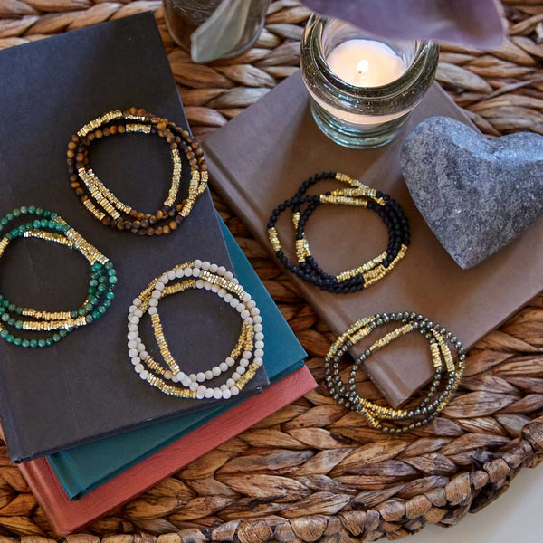 ABUNDANCE TRIO – Silver & Sage Jewelry